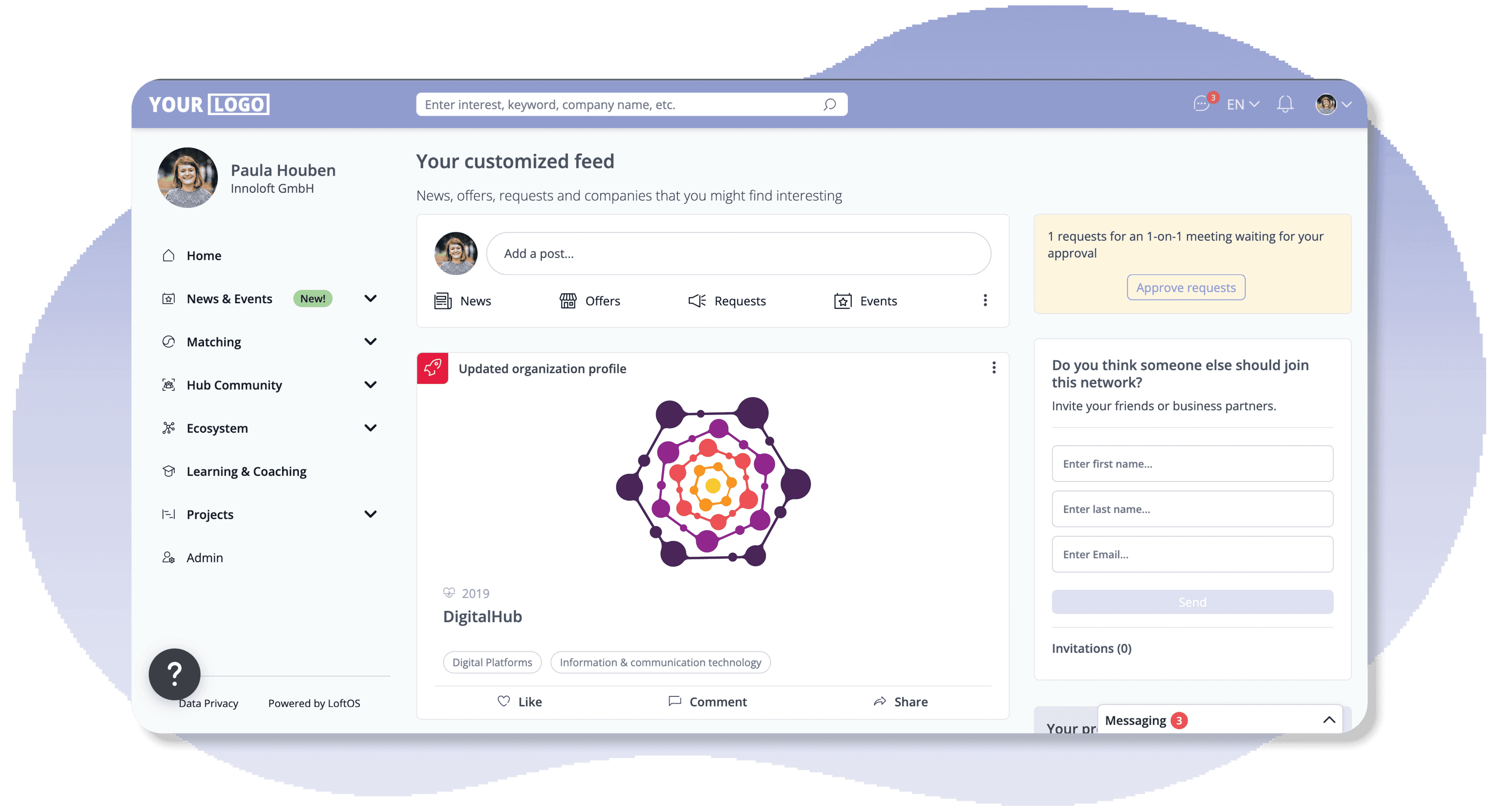 Innovation Hub Software
