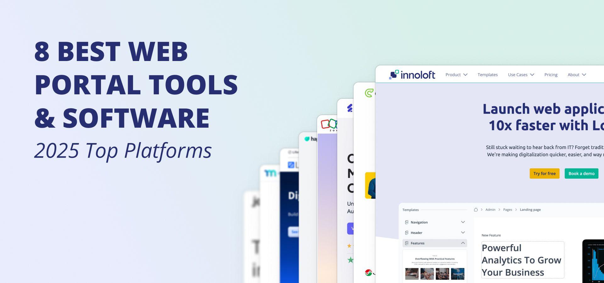 8 Best Web Portal Tools & Software For 2025